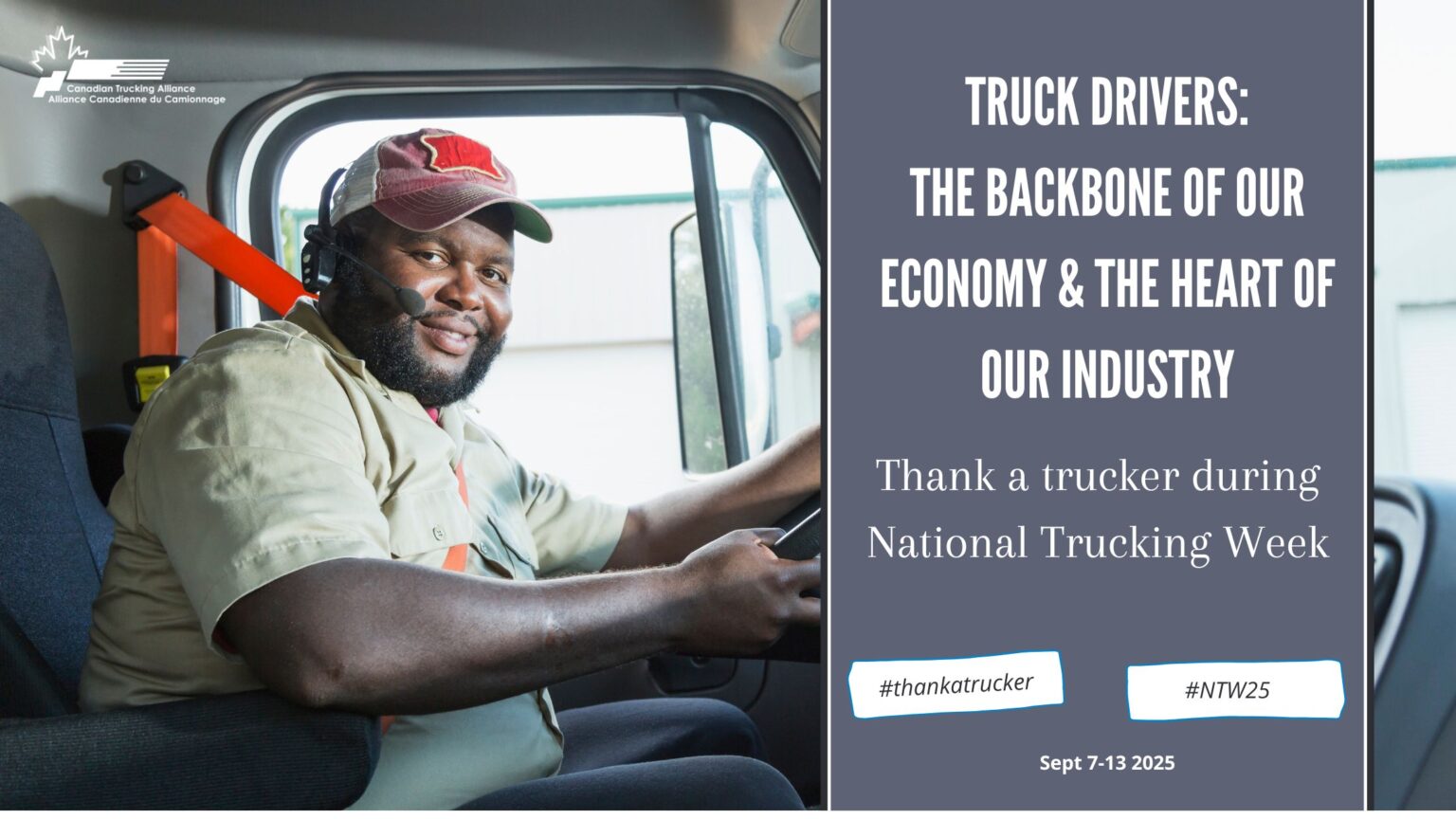 Get Ready for National Trucking Week 2025! - Canadian Trucking Alliance